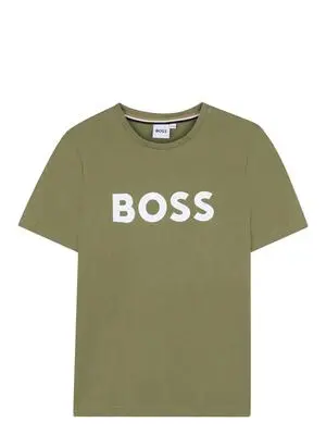 Hugo Boss Short Sleeve Logo T-shirt - Green