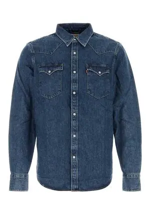 LEVI'S Denim Barstow Western Shirt - Blue