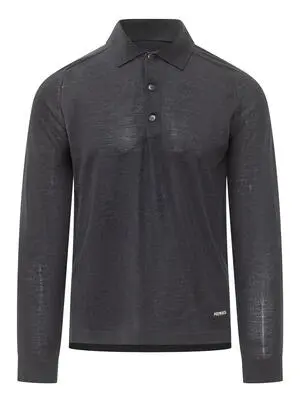 Premiata Wool-silk Knit Sweater - Blue