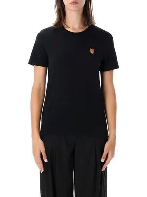 Maison Kitsuné Cotton Fox Logo T-shirt - Nero