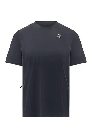 K-WAY Logo Cut Mini T-shirt - Blue Depth