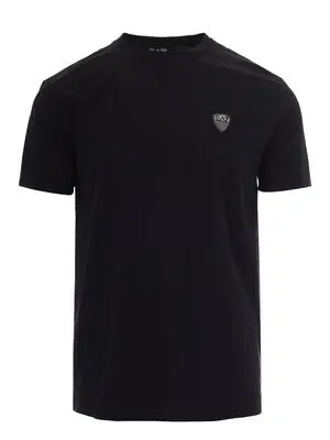 EA7 Mini T-shirt For Spring/summer 2026 - Black