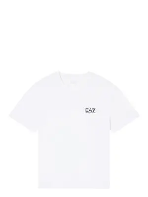 EA7 S Logo Graphic T-shirt - White