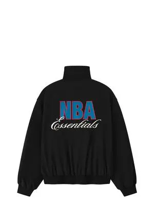 Fear Of God Half Zip Track Jacket - Black