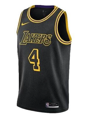 Nike Nike X NBA LA Lakers Alex Caruso Icon Edition Jersey Black/yellow
