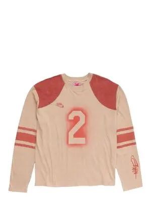 TRAVIS SCOTT Cactus Jack X Nike Reaper Vintage Long-Sleeve Shirt Cream