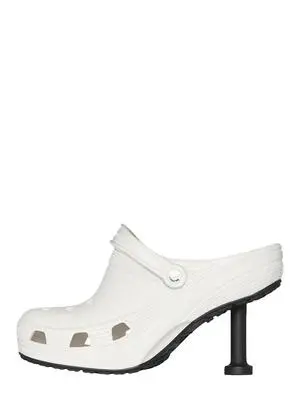 Balenciaga Balenciaga X Crocs Madame 80MM Clogs White