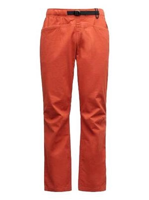BLACK DIAMOND Black Diamond Ethos Pants - Organic Cotton Stretch With Belted Waist Burnt Sienna