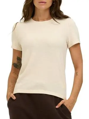 THREADS 4 THOUGHT Gwenda Crewneck T-shirt - Tapioca