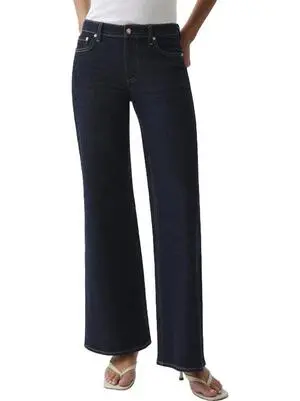 PISTOLA Vivian Wide Leg Jeans - Nightfall