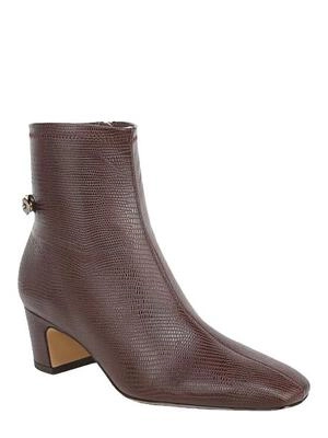 Franco Sarto Flxstina Faux Leather Bootie - Red