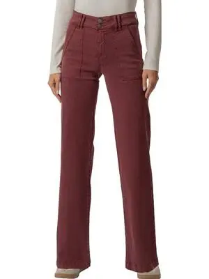 Kut From The Kloth Jodi High Waist Straight Leg Jeans - Claret