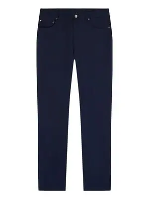 Bugatchi Travel Tech Five-pocket Pants - Navy