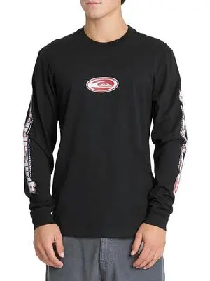 Quiksilver Clutch Long Sleeve Knit T-shirt - Black