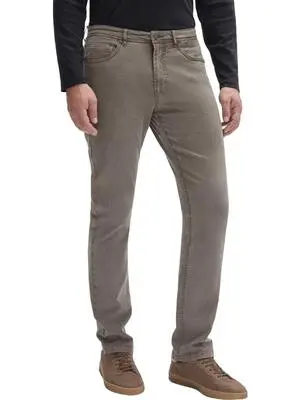 Robert Barakett Robert Barakett Brad Straight Leg Five Pocket Pants Tapestry