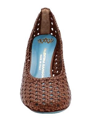 VALENTINA RANGONI Annubi Woven Pumps - Brown