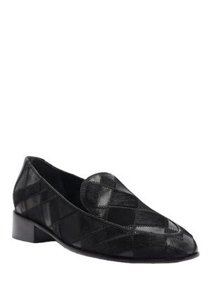 ALEXANDRE BIRMAN Annelise Leather Loafer - Black