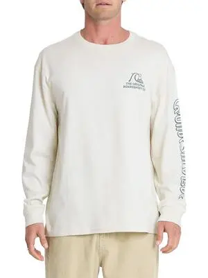 Quiksilver Og Boardshort Co Long Sleeve Knit T-shirt Silver Birch