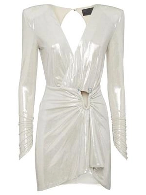 Philipp Plein Short Dress - Silver