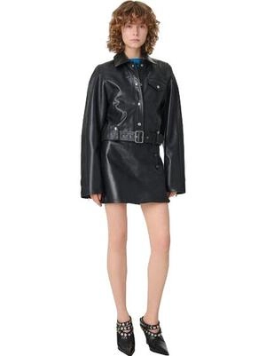 IRO PARIS The Rapha Leather Jacket - Black