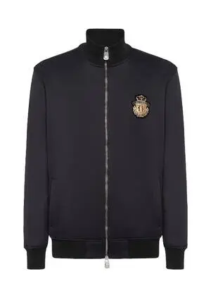 BILLIONAIRE Track Jacket Ls Crest - Black