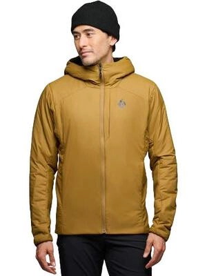 BLACK DIAMOND First Light Stretch Hooded Jacket - Flax