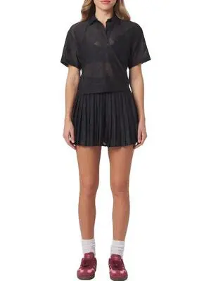 WILLIAMS ATHLETIC CLUB Cici Golf Polo - Black