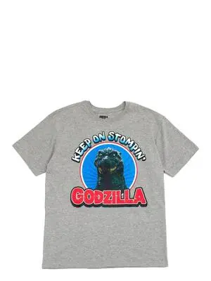 GODZILLA Short Sleeve T-shirt - Medium Heather Grey