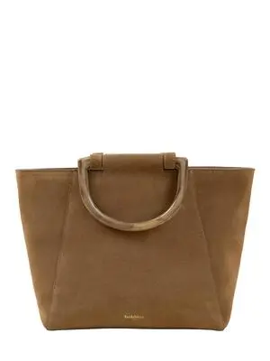 BOBBIES Navigli Tote Bag With Acetate Handles Antelope