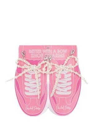 PACKED PARTY Better With A Bow Pearl Shoe Charms - Multicolor