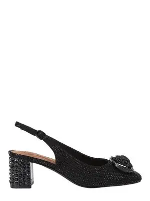 Kurt Geiger Chelsea Eagle Slingback Pump - Black