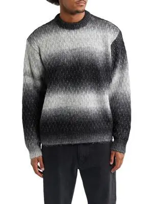Obey Haze Gradient Sweater - Black Multi