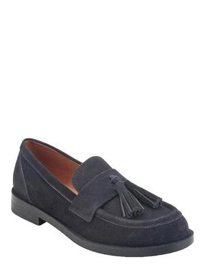 Marc Fisher Tifani Tassel Loafer - Dark Blue