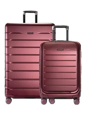 RICARDO BEVERLY HILLS Ricardo Beverly Hills Santa Rosa Hardside Expandable 2-Piece Luggage Set Merlot