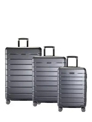 RICARDO BEVERLY HILLS Santa Rosa Hardside Expandable 3 Piece Set - Graphite