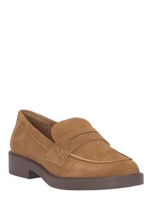 Lucky Brand Shyloe Leather Loafer - Cedar