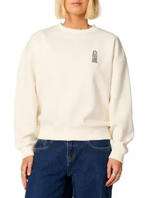 Rip Curl S-series Vaporcool Graphic Sweatshirt - Bone