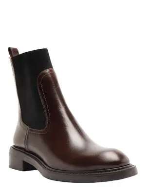 Schutz Olivia Chelsea Boot - Brown