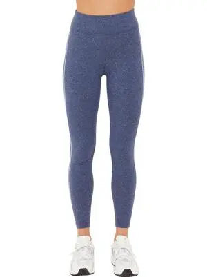 The Upside Bowery Performance Midi Leggings - Blue