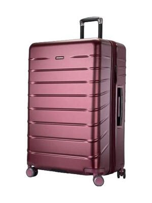RICARDO BEVERLY HILLS Santa Rosa Hardside Expandable 28" Large Checked Spinner - Merlot