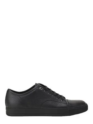 LANVIN Dbb1 Sneakers In Nappa And Grained Leather - Black