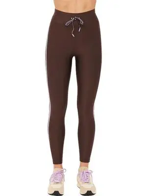 The Upside Oxford Midi Leggings - Brown