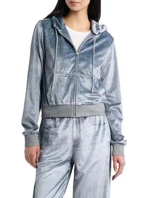 Rag & Bone Rag & Bone Miramar Velvet Hoodie Wingate