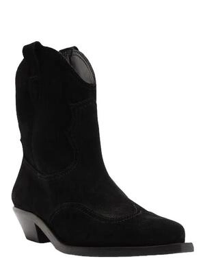 Schutz Nash Leather Bootie - Black