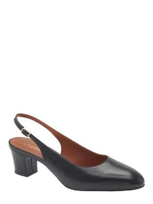 Jeffrey Campbell Mitsi Slingback Block Heel Pumps - Black