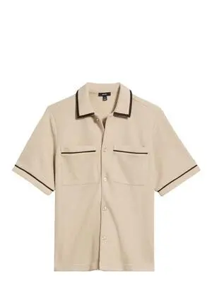 REISS Weaver Camp Shirt