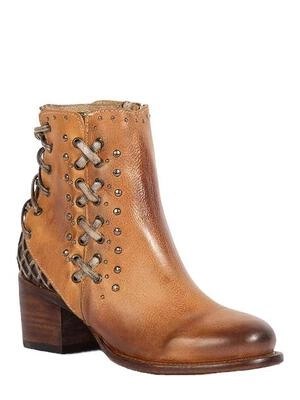 FREEBIRD Columbia Leather Bootie - Wheat