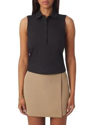 WILLIAMS ATHLETIC CLUB Maggie Sleeveless Golf Polo
