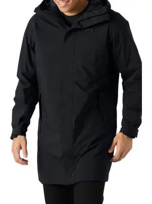 Helly Hansen Brussel Insulated Rain Coat - Black
