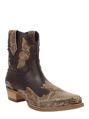 DINGO Serpico Western Boots - Brown